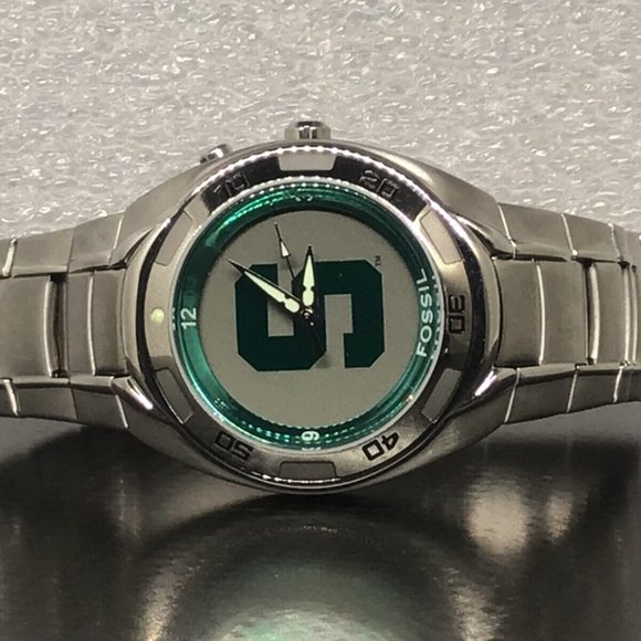 Fossil | Accessories | Michigan State Spartans Ncaa Stainlesssteel ...